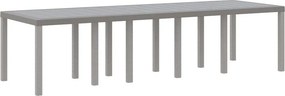 Zahradní stůl Světle šedá 300 x 100 x 73 cm polyratan 3378523