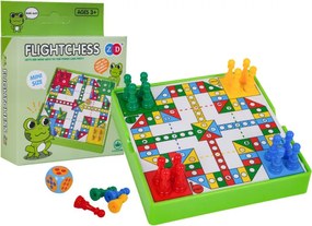 Společenská hra LUDO MINI Žába zelená