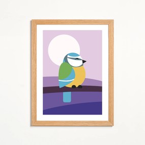 Marcela Hradská | Sýkora Rám: Černý, Velikost: 40 x 30 cm