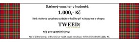 Dárkový voucher v hodnotě 1000 Kč