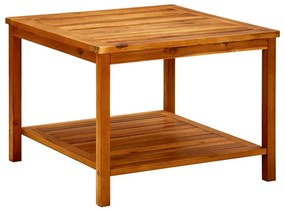 Konferenční stolek 60 x 60 x 45 cm masivní akáciové dřevo 316403