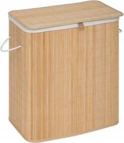 Koš na prádlo z bambusu Bamboo, 100 l