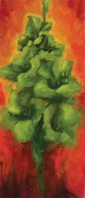 Zelená gladiola - 20 x 50 cm