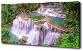Wallmuralia Foto obraz na plátně Thajsko vodopád 100x50