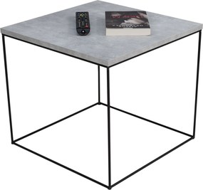 ADRK Furniture Konferenční stolek ELENA 50x50 CT-ELE-B-BE