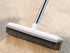 Verk Group Gumovo-silikonový smeták s kovovou rukojetí 120 cm