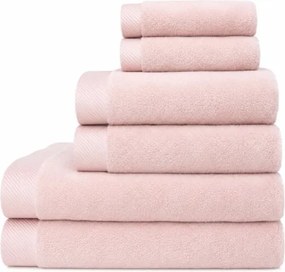 Výhodná sada ručníků a osušek MICRO COTTON, 6 ks Pudrová