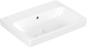 Villeroy & Boch Architectura - Umyvadlo 60x45 cm, s přepadem, bez otvoru pro baterii, alpská bílá 4A876J01