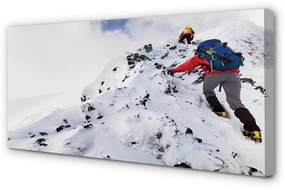 Obrazy na plátně horolezectví 140x70 cm