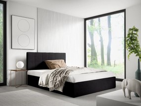 Eka Čalouněná postel SMART 180x200 cm Barva látky Trinity: Světle hnědá (Trinity 2306), Úložný prostor: Bez úložného prostoru