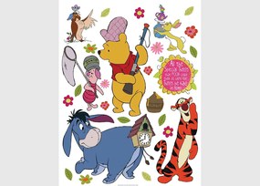 Dětská samolepka na zeď Disney Medvídek Pú | 65 x 85 cm | DDK881