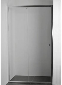 Posuvné sprchové dveře ROSS Luxo 125, čiré sklo 5 mm