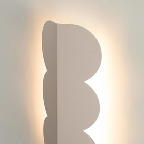 Taupe hliníkové nástěnné svítidlo BISCUIT – Thoro