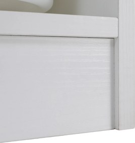 Organizér s úložnými boxy, bílá, TRIMAL