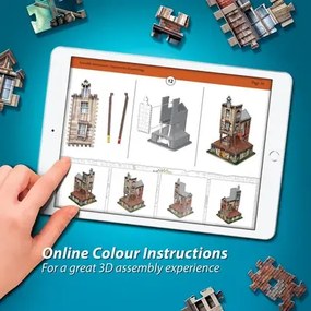 WREBBIT 3D puzzle Harry Potter: Doupě / 415 dílků / od 14 let
