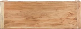 vidaXL Lavice 110 x 38 x 46 cm masivní akáciové dřevo [323584]