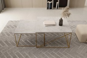 ADRK Furniture Konferenční stolek 2v1 Licco CT-LIC-G-BE