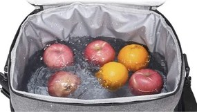 Termotaška s chladící vložkou na pláž 40L Trizand 23843, šedá