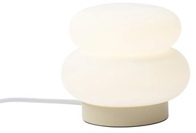 Japandi stolní lampa béžová s opálovým sklem 15 cm - Kumo