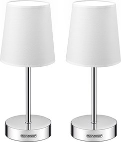 Stolní lampa Lumière sada 2 ks bílý 32x13x13cm