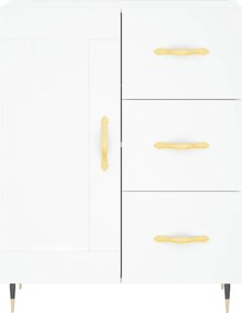 Skříň highboard bílá 69,5 x 34 x 180 cm kompozitní dřevo 3199985