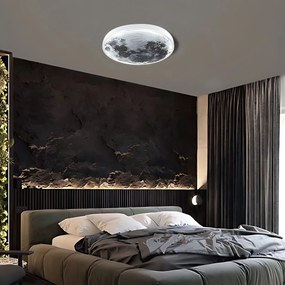 Toolight Moderní nástěnné LED osvětlení D40 Moon APP1806-CW