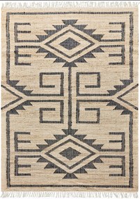 Diamond Carpets India, Ručně vázaný kusový koberec Trellis 2338 Natural, 160x230, béžová, chodba / předsíň