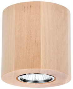 Wooddream Kulaté stropní svítidlo včetně 1xLED GU10 5W Bříza