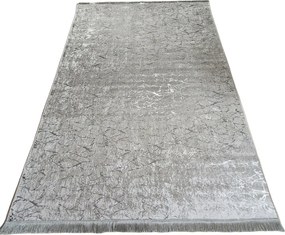 HU Béžovo-stříbrný moderní koberec Parys, krémovo-stříbrný Rozměr: 50x80 cm