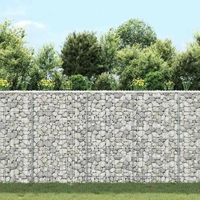 Gabionový vyvýšený záhon trapéz pozinkovaná ocel 100x20x100 cm 145653