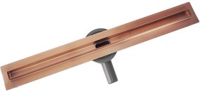 Odtokový žlab REA Neox Slim Pro 90, měď kartáčovaná