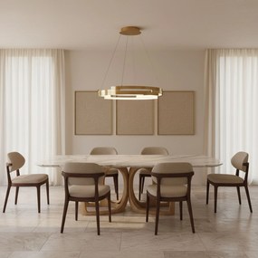Toolight Rea, Stropní svítidlo G127-CP 50cm GOLD, OSW-02619