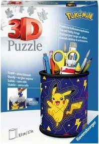 Ravensburger 3D Puzzle Stojan na tužky Pokémon / 54 dílů / 7.7 x 7.7 x