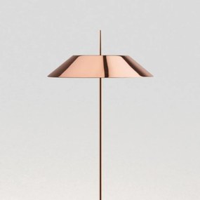 Vibia Mayfair - stojací lampa LED, lesklá měď