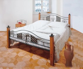 Iron Art ELBA kovaná postel pro rozměr matrace: 140 x 200 cm