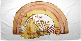 Sablio Ručník Podzimní duha - 70x140 cm