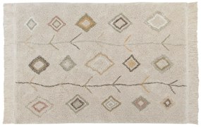Lorena Canals koberec 140 x 200 barevné vzory, přírodní - Re-Edition