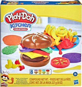 HASBRO PLAY-DOH Hamburger kreativní set modelína s nástroji 14e5472