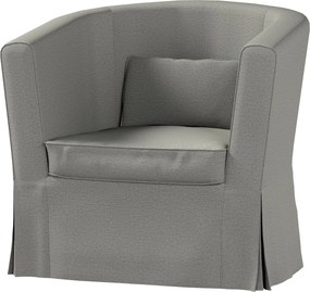 Potah na křeslo IKEA Ektorp Tullsta barva šedá látka pletený vzor
