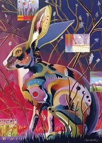 HEYE Puzzle Vždy ve střehu / 1000 dílků / 50 x 70 cm