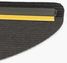 Vopi Nášlap na schody Quick step šedá, 24 x 65 cm , sada 5 ks