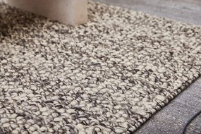 Diamond Carpets India, Ručně vázaný kusový koberec Mountain Sand DE 1672 White Mix, 120x170, béžová, ložnice