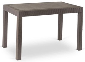 Zahradní stůl Fargo 119,5 cm hnědý