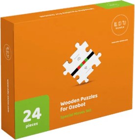 Dřevěné puzzle pro Ozobot - Special Moves Set