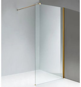 BPS-koupelny Sprchová zástěna Walk-in HYD-WI07 100 zlatá