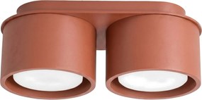 Sollux Lighting Stropní svítidlo MODO 2 okrově červené GX53