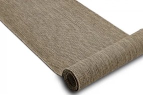 Běhoun SISAL FLOORLUX model 20433 taupe HLADKÝ