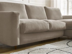 Taupe rohová pohovka Nouveau Cocoone – Bobochic Paris