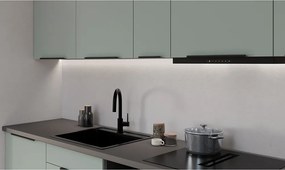 ARIA sa | horní kuchyňská skříňka 60x60 GN-90 1F (45°) rohová s policemi | 60x60 cm | VYSOKÁ | antracit/aquamarine