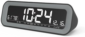 LAVVU Černý digitální budík SMART do sítě s rádiem   LAD4010